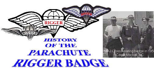 Rigger Badge History